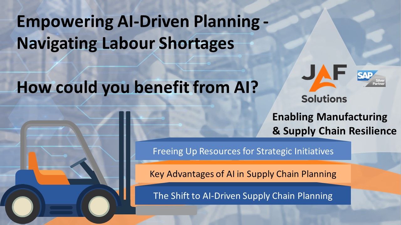 Empowering AI-Driven Planning - Navigating Labour Shortages